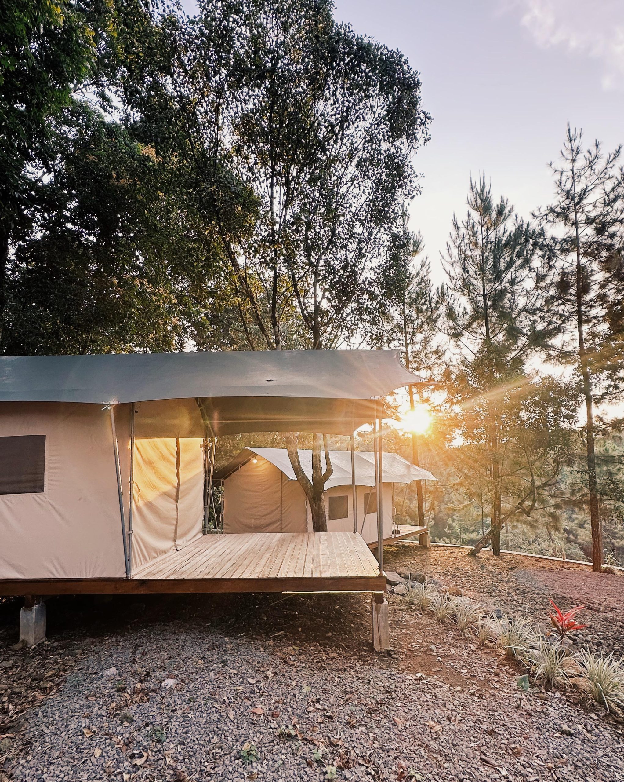 Mencoba Glamping di Banyu Pinus Camper Park Subang - Travelidh